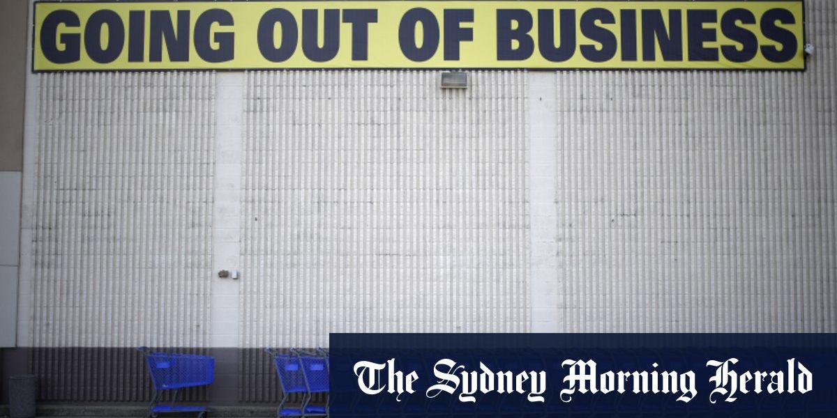 businesses shutter at pandemic levels